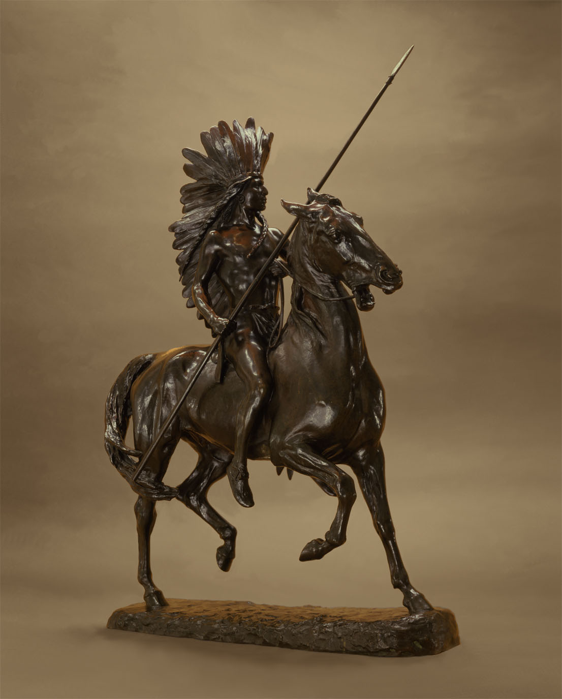 Indian Warrior - Alexander Phimister Proctor: The Sculptor in Buckskin